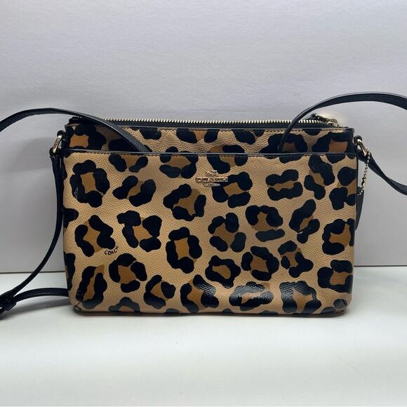 Coach | Bags | Coach Leopardanimal Print Crossbody | Poshmark